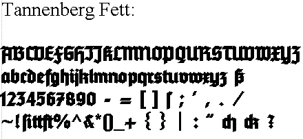 Wwii German Fonts